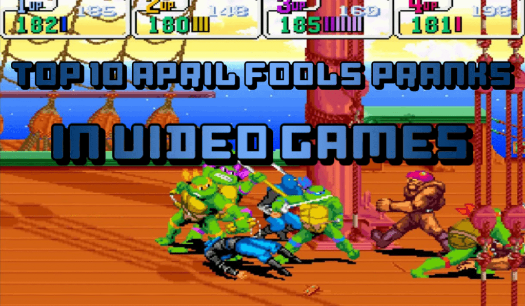 Top 10 April Fools Pranks In Video Games - Features