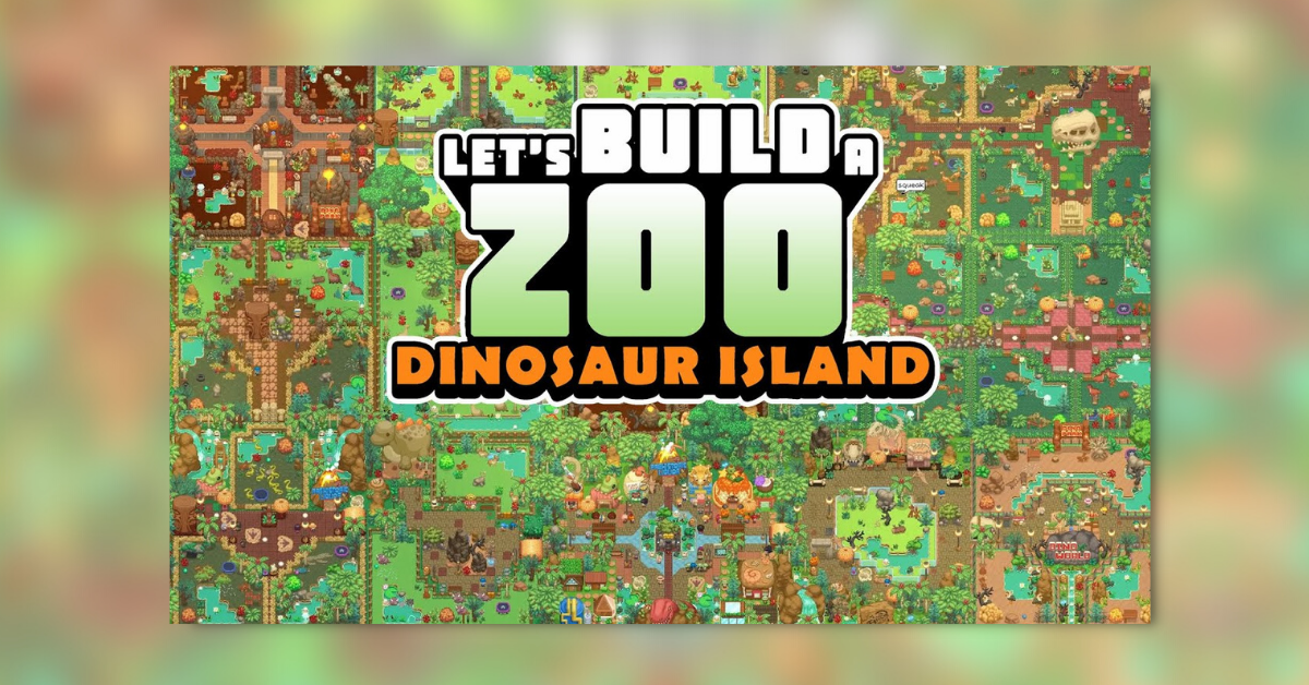 Lets Build A Zoo: Dinosaur Island