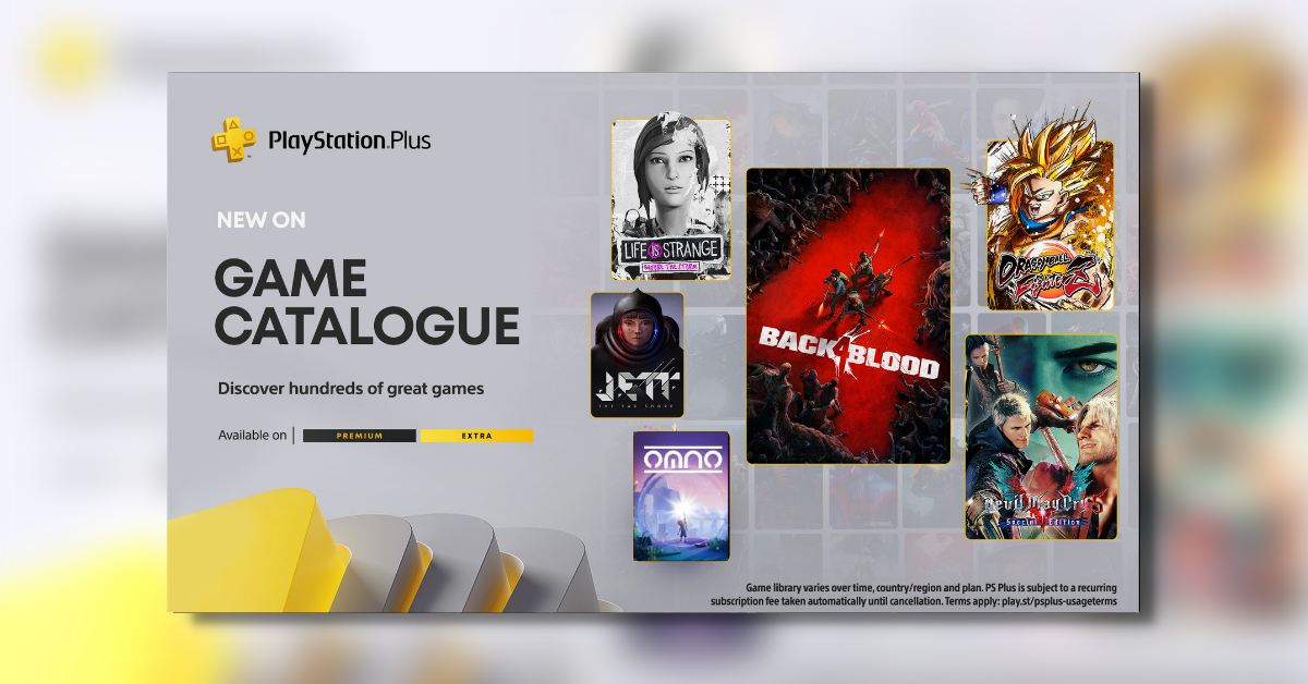 PS Plus Jan Game Catalogue