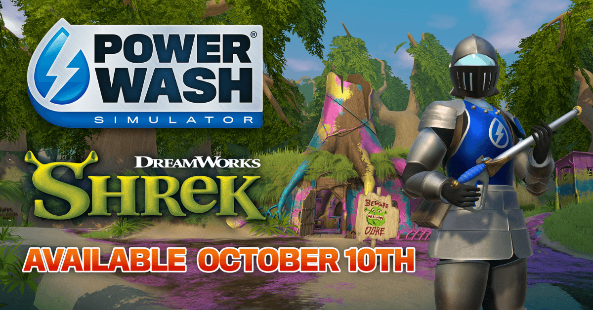 Shrek Special Pack Coming to PowerWash Simulator